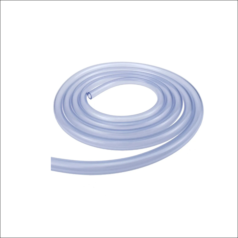 clear flexible plastic tubing for transporting