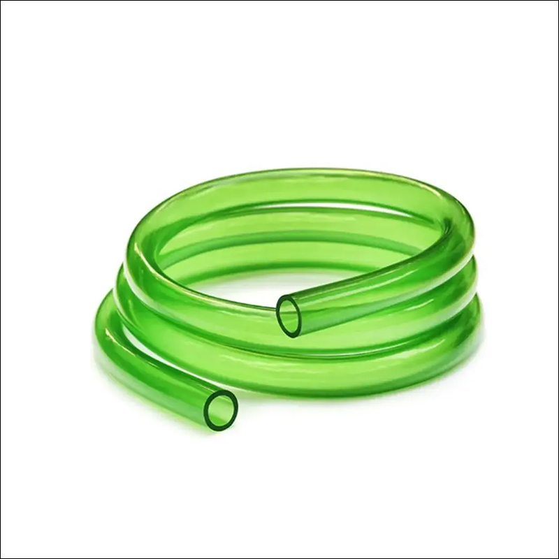 Clear and transparent hose line