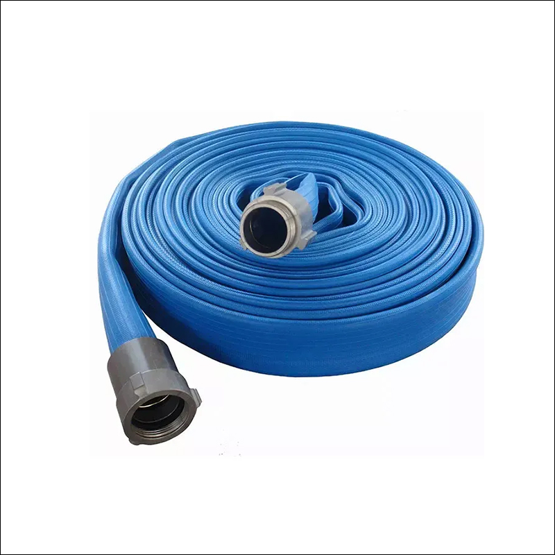 PVC blue hose is a pipe material widely used in industry and home.