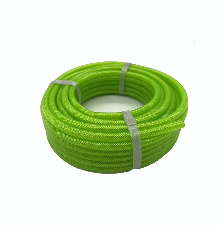 Braided vinyl tube use for transporting of water