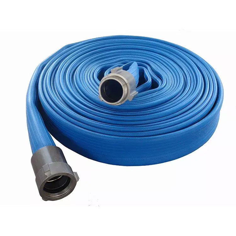 PVC blue hose is a pipe material widely used in industry and home.