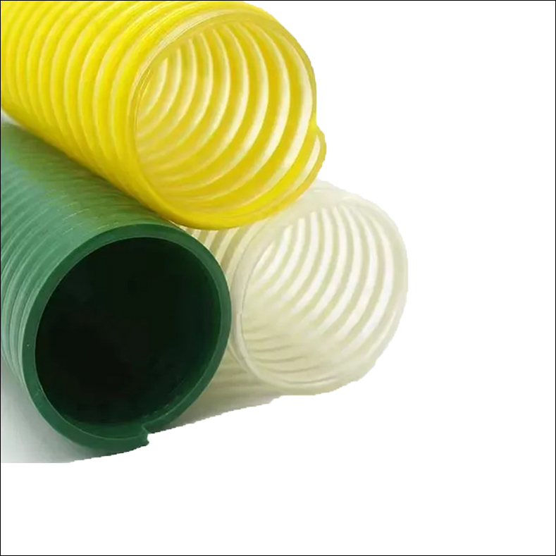 yellow pvc suction hose