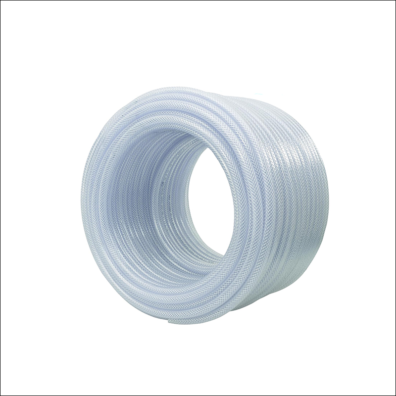 Clear PVC Braided Flexible Hose