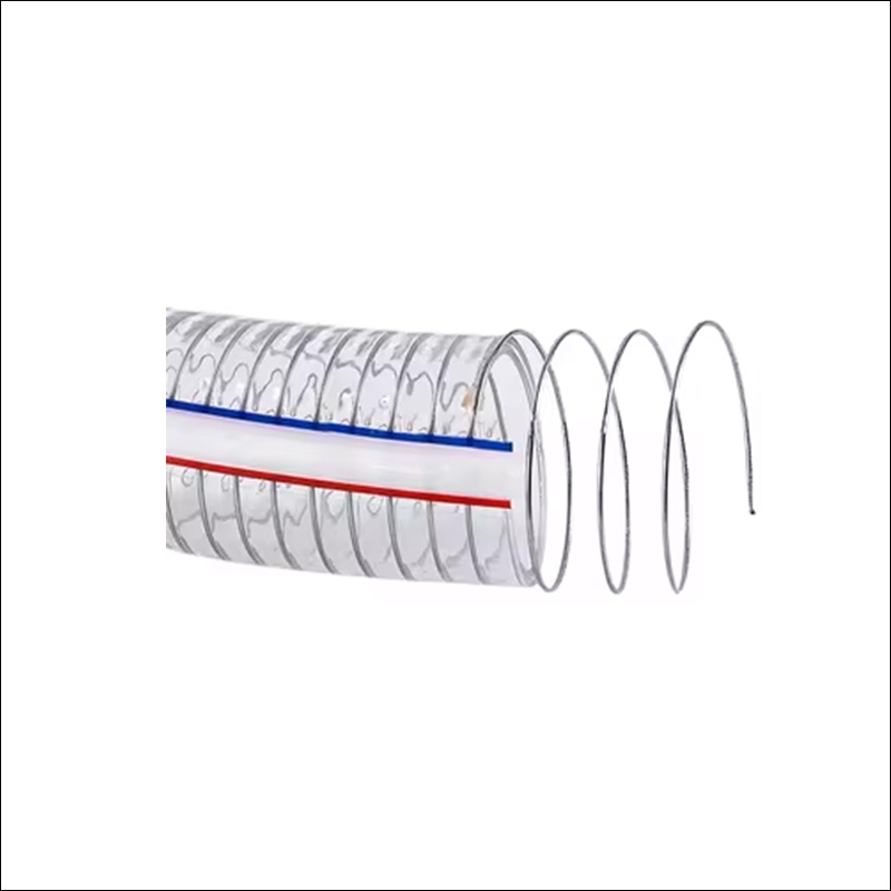 PVC Steel Wire Reinforced Spring Hose