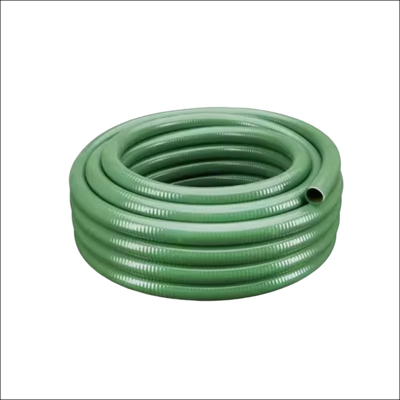 Green PVC Suction Water Hose